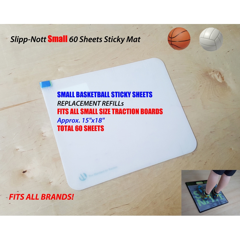 Slipp-Nott Small Sticky Mat Pad Replacement 60 Sheets