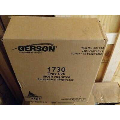 Gerson 1730 N95 Particulate Respirator