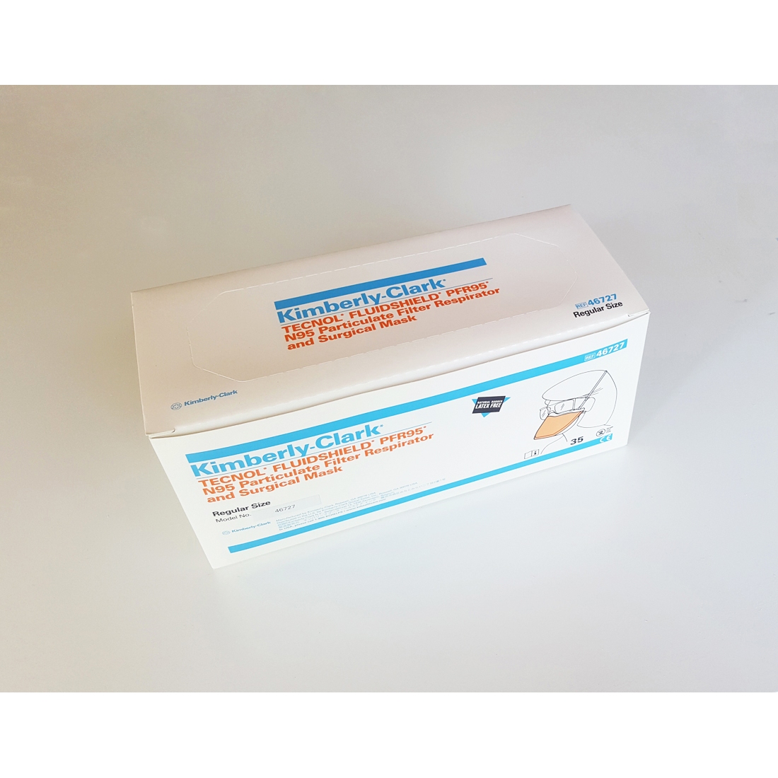 Kimberly-Clark N95 Fluidshield Respirator and Surgical Masks