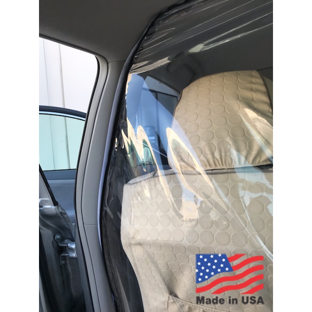 Universal Fit USA MADE Car Plastic Protective Shield Film Partition ...