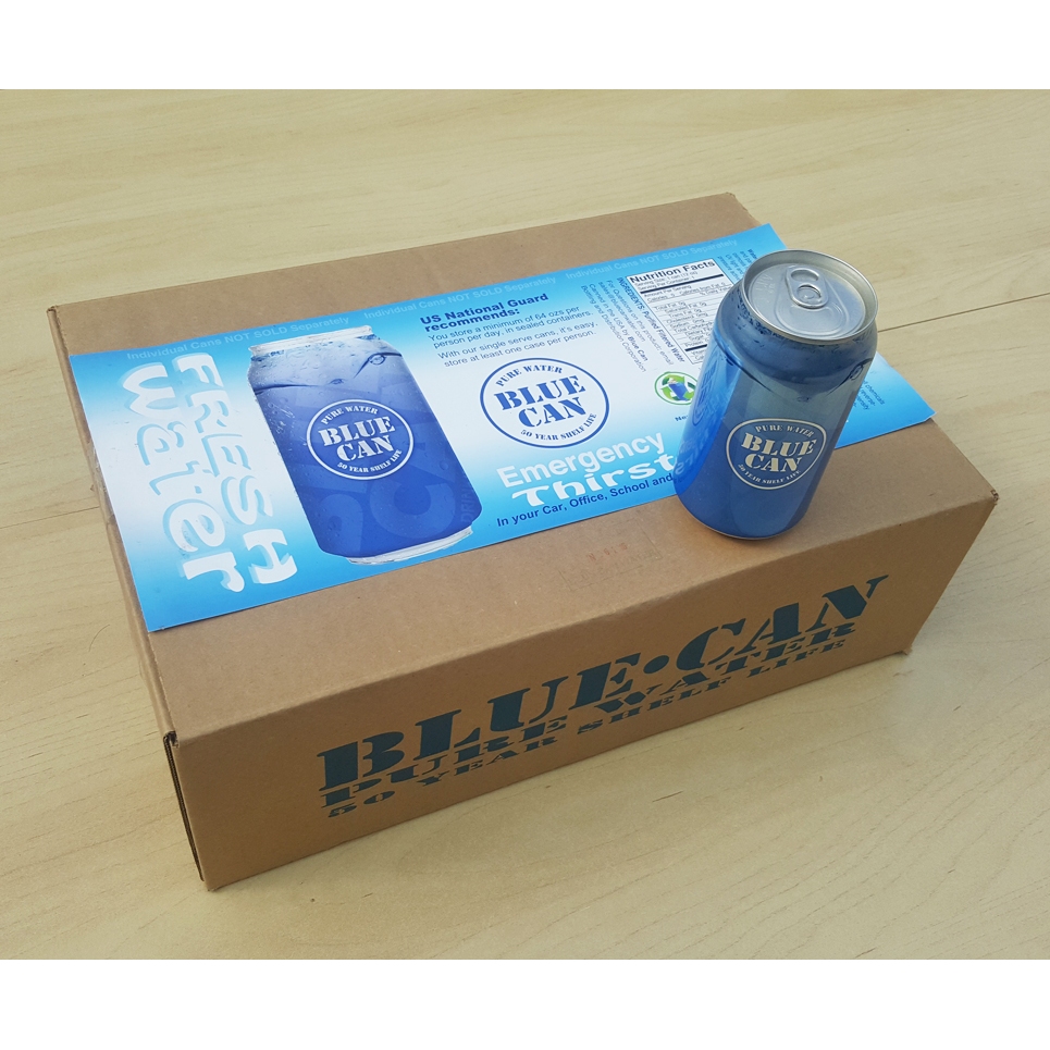 Blue Can Pure Water