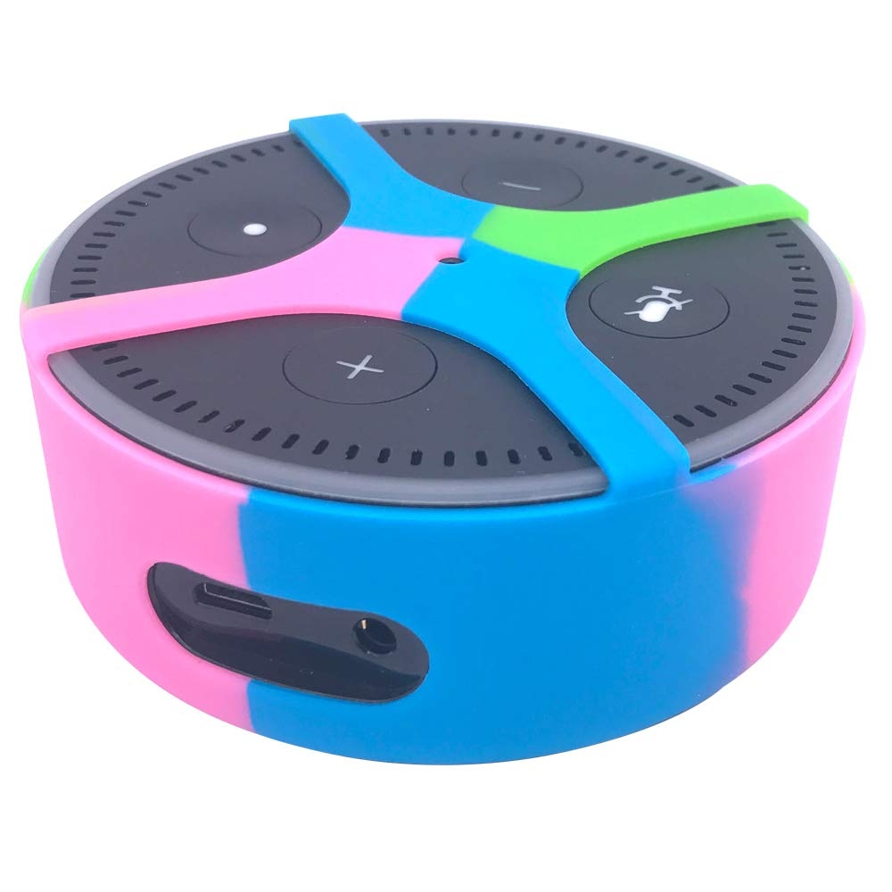 IGIDY 360 Degree Comprehensive Protection Amazon Echo Dot Silicone Case ...
