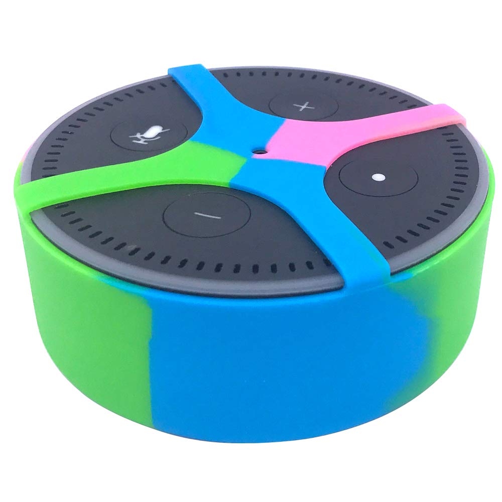 IGIDY 360 Degree Comprehensive Protection Amazon Echo Dot Silicone Case ...