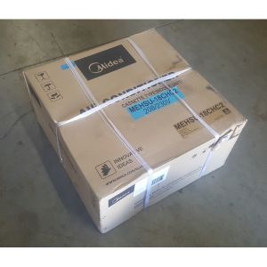 Midea Premier Hyper Series Ceiling Mount Ceiling Cassette Mini-Split ...